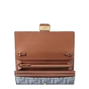 Fendi Chain Logo Wallet