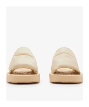 Burberry Equestrian Knight" Padded Slides