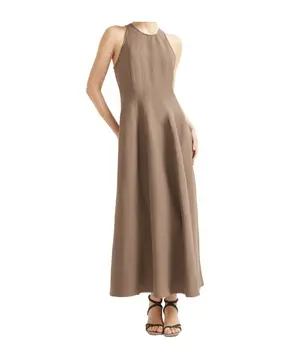 Brunello Cucinelli Sleeveless Crewneck Dress