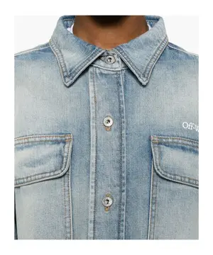 Off-White Arrow Denim Oversized Shirt
