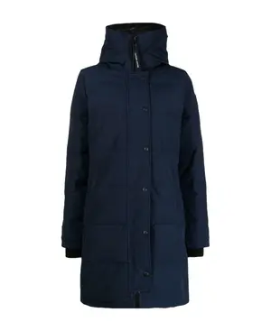 Canada Goose Shelburne Parka With Logo Patch - Blue