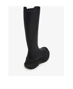 Alexander McQueen Tread Slick Front-zipped Boots