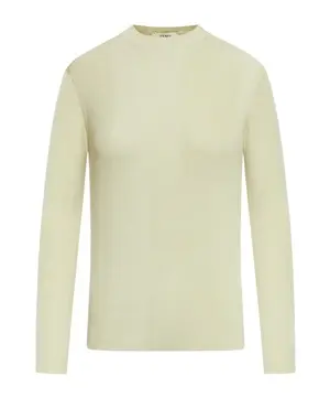 Fendi Round Neck Long Sleeve Pullover