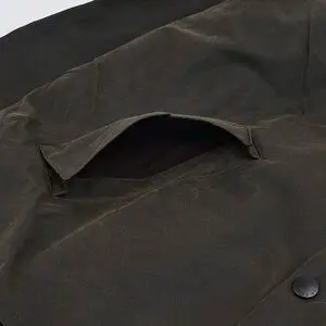 Barbour Corduroy Collar Buttoned Jacket