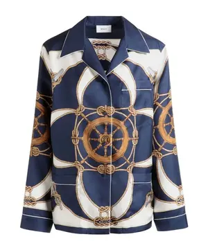 Bally Graphic Printed Button-up Shirt