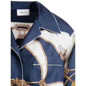 Bally Graphic Printed Button-up Shirt