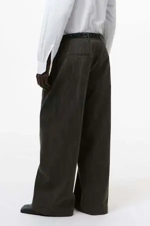 Our Legacy Bridge Relaxed Pleated Pants
