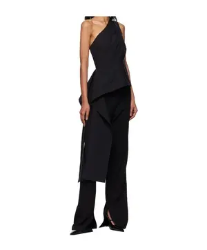 ST. AGNI Slit Detail Track Pants