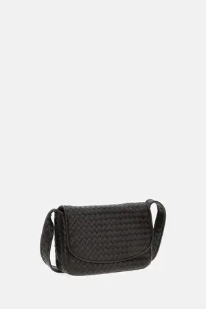 Bottega Veneta Veneto Flap Messenger Bag - Maroon
