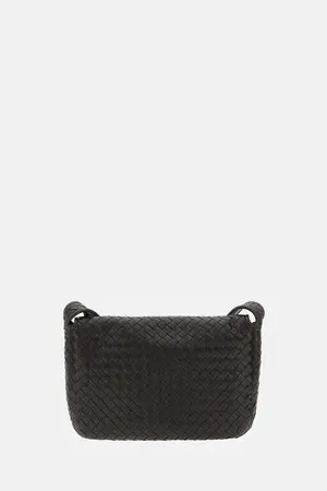Bottega Veneta Veneto Flap Messenger Bag - Maroon