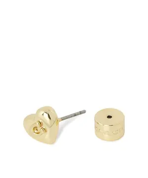COACH Heart-patterned Earrings - Gold
