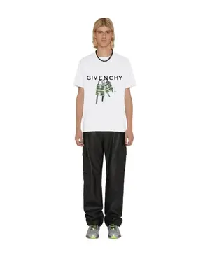Givenchy 4g Lock Slim Fit T-shirt - White