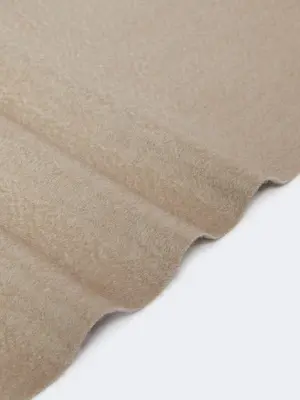 Max Mara Fringed Scarf - Sand-colored