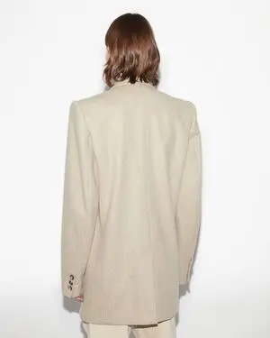 Isabel Marant Étoile Double-breasted Tailored Blazer - Nude