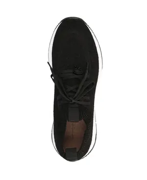 GIANVITO ROSSI Fine-knit Low-top Sneakers