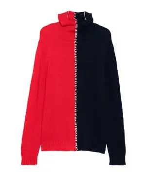 CHARLES JEFFRREY LOVERBOY Charles Jeffrey Loverboy Asymmetrical Roll Neck Jumper