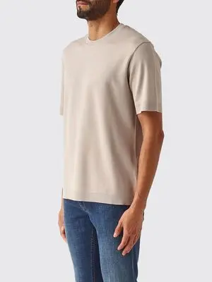Herno Short-sleeved Crewneck T-shirt - Pink