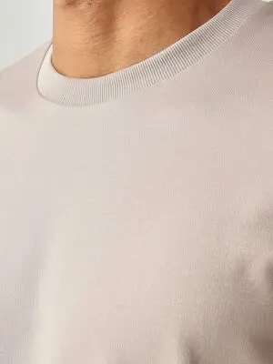 Herno Short-sleeved Crewneck T-shirt - Pink