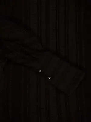 ZEUSDIONE Off-shoulder Shirt With Extended Cuffs