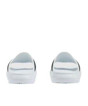 Gucci Web Slide Sandals - White