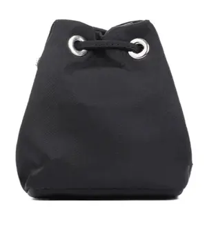 Prada Embellished Drawstring Shoulder Bag