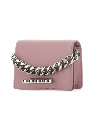 Alexander McQueen Four-ring Mini Crossbody Bag