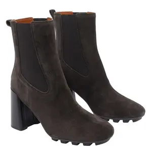 Hogan Heeled Boots With Block Heel