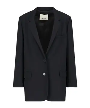 Isabel Marant Étoile Single Breasted Tailored Blazer - Black