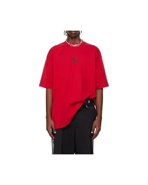 Vetements Graphic Logo Crewneck T-shirt