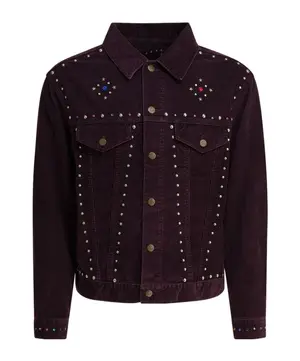 Needles Embellished Corduroy Single-breasted Jacket