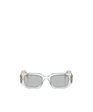 Prada Rectangular Frame Sunglasses - Gray