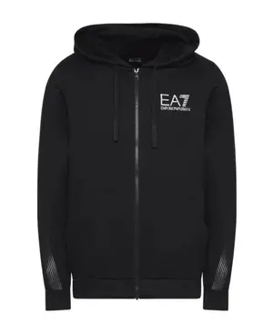 EA7 Zip-up Logo Hoodie