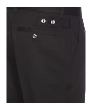 Dolce & Gabbana Pleated Crease Pants - Black
