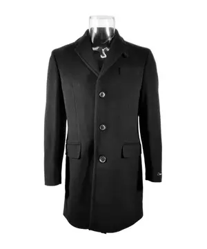 Karl Lagerfeld Lapel Long-sleeved Coat - No