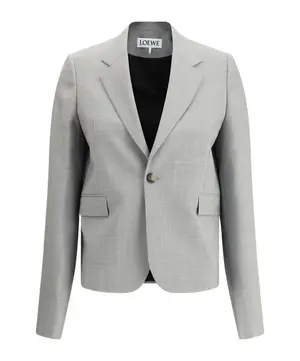 Loewe Single-breasted Tailored Blazer