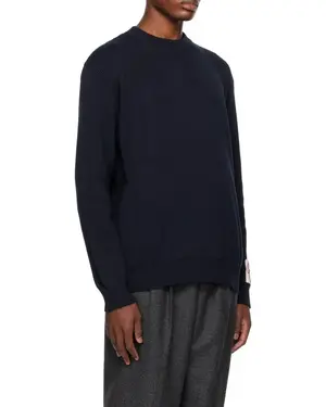 GOLDEN GOOSE Logo Detailed Knitted Jumper
