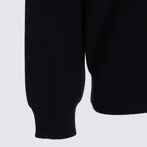 GOLDEN GOOSE Logo Detailed Knitted Jumper