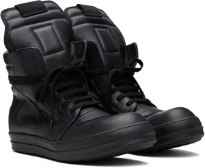 Rick Owens High Top Lace-up Sneakers