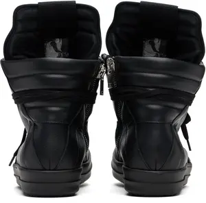 Rick Owens High Top Lace-up Sneakers