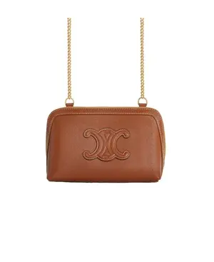 Celine Clutch On Chain In Smooth Calfskin