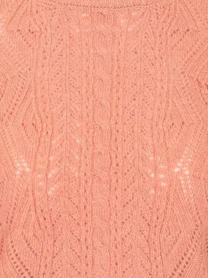 Etro Long-sleeved Crewneck Knitted Jumper With Textured Pattern
