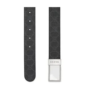 Gucci Logo Engraved Buckle Belt