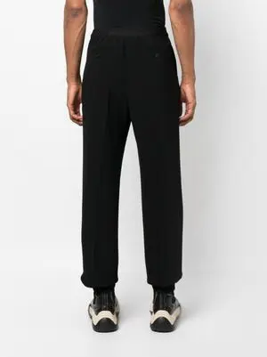 Alexander McQueen Loose Fit Trousers With Elasticated Cuffs