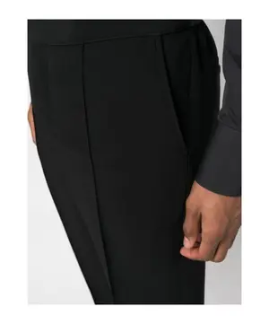 Alexander McQueen Loose Fit Trousers With Elasticated Cuffs