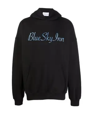 BLUE SKY INN Logo Print Pullover Hoodie