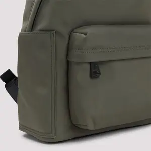 Moncler Pierrick Backpack With Metal Logo - Black