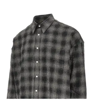 SUNFLOWER Long-sleeved Checked Shirt