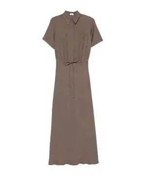 Brunello Cucinelli Belted Shirt Dress