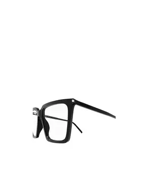 Saint Laurent Square Frame Eyeglasses - Black