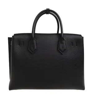 Mcm Medium Milla Tote Bag - Black